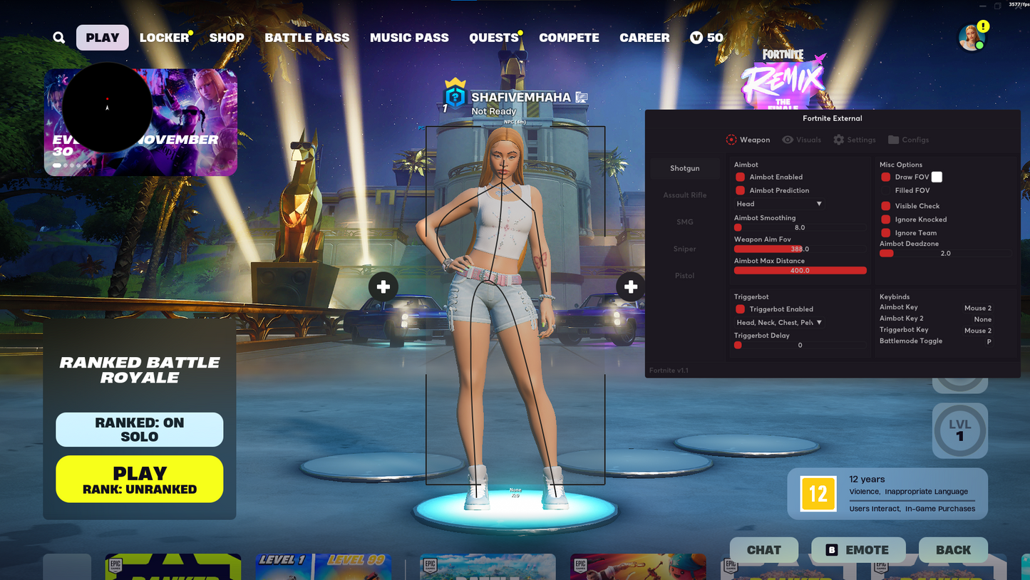 Fortnite Disconnect External (BEST FN CHAIR) – shamods